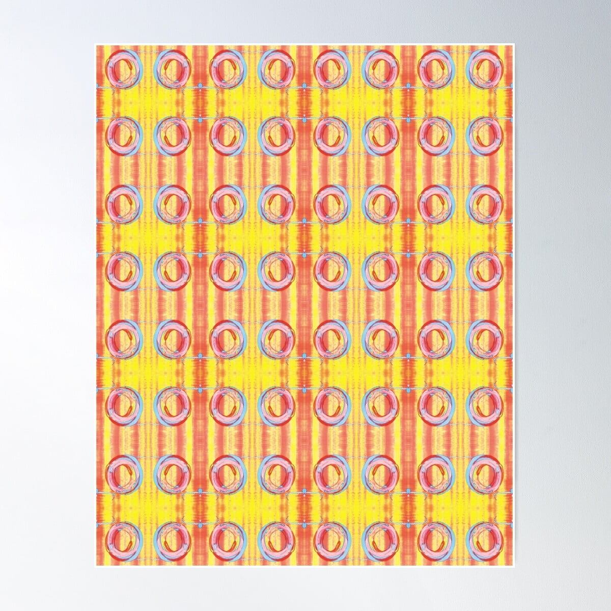 Lalettreaodilon - O - Orange - Plan Poster Wall Art, Modern Wall Decor ...