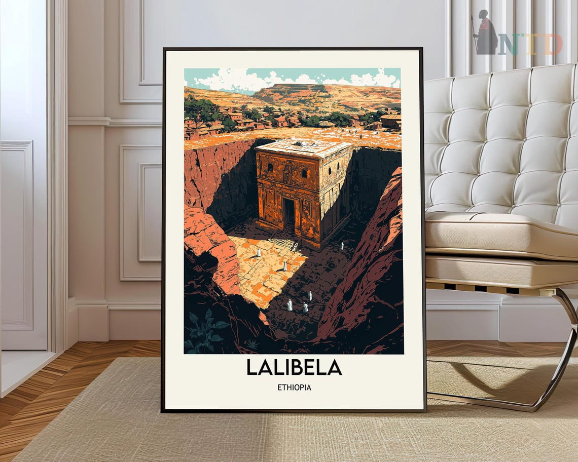 Lalibela Poster, Lalibelalalibela Print, Lalibela Photo, Lalibela ...