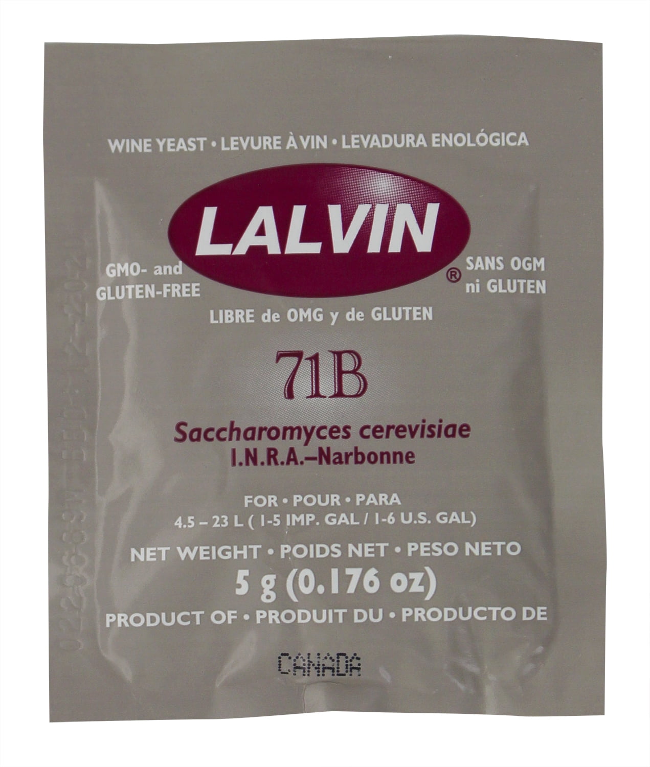 Lalvin 71B-1122 Yeast - Walmart.com