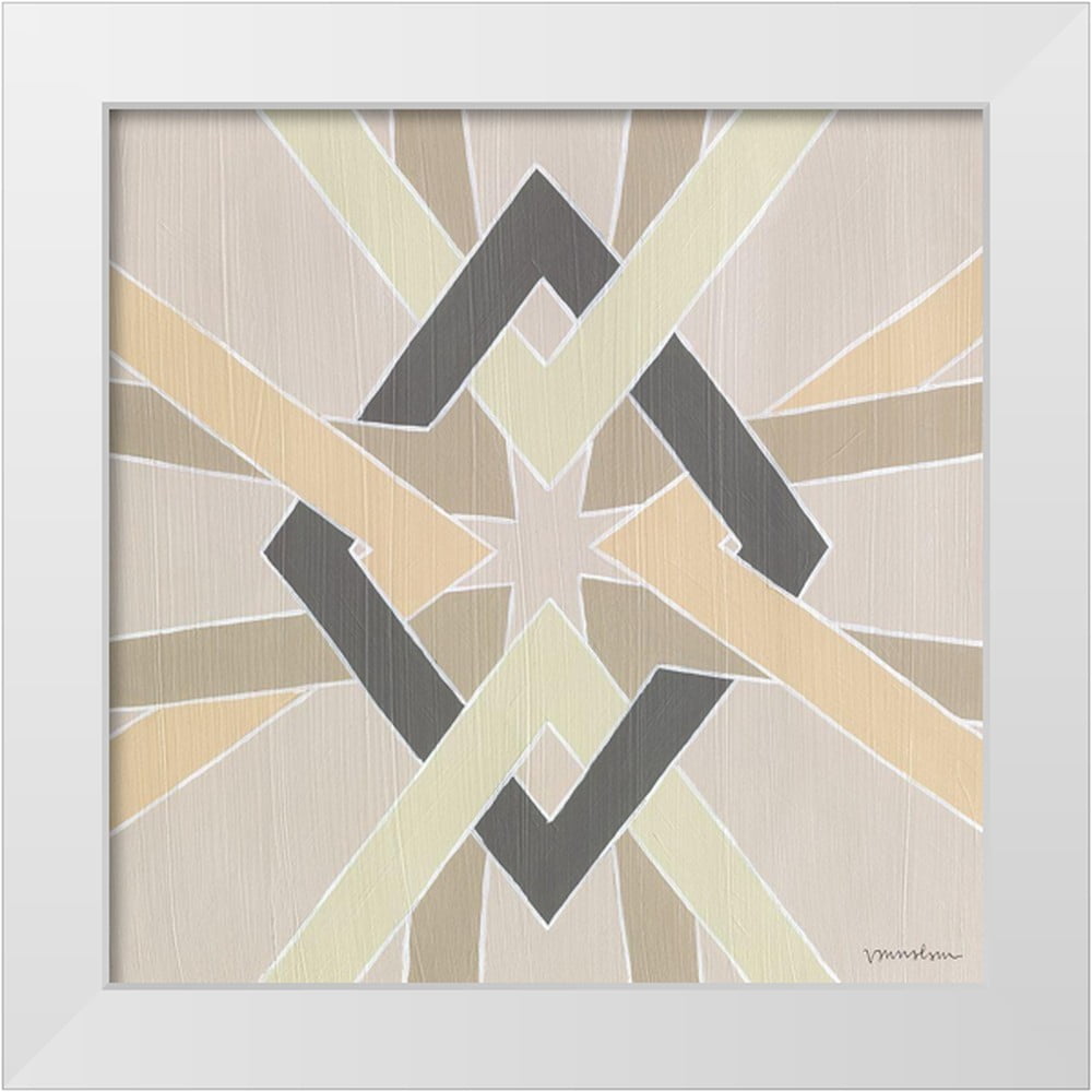 Lam, Vanna 12x12 White Modern Wood Framed Museum Art Print Titled - Non ...