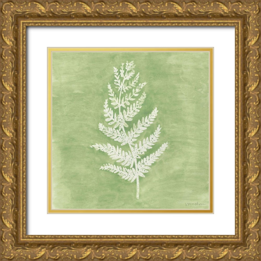 Lam, Vanna 15x15 Gold Ornate Wood Framed with Double Matting Museum Art ...