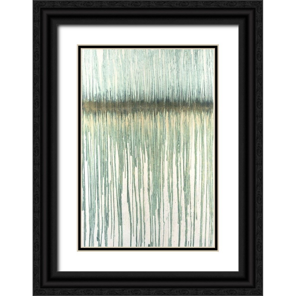 Lam, Vanna 17x24 Black Ornate Wood Framed with Double Matting Museum ...