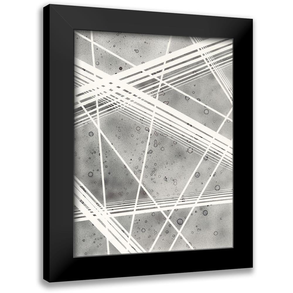 Lam, Vanna 19x24 Black Modern Framed Museum Art Print Titled - Charcoal Beam I - Walmart.com