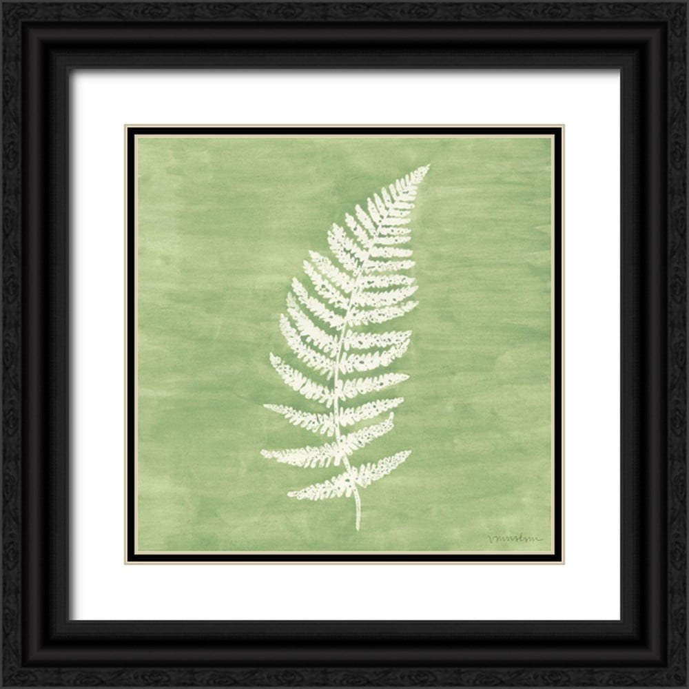 Lam, Vanna 20x20 Black Ornate Wood Framed with Double Matting Museum ...