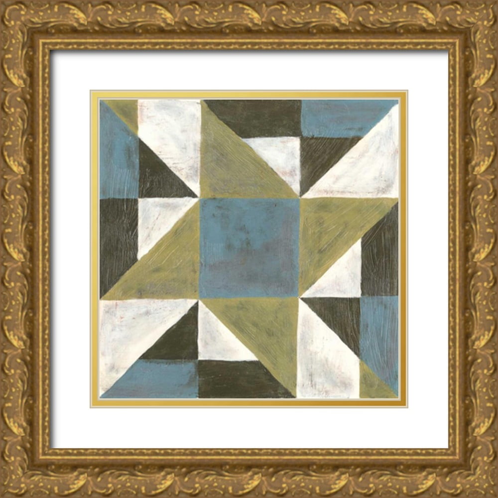 Lam, Vanna 20x20 Gold Ornate Wood Framed with Double Matting Museum Art ...