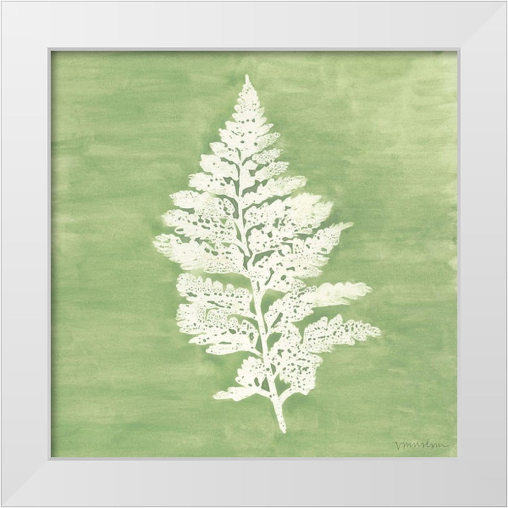 Lam, Vanna 26x26 White Modern Wood Framed Museum Art Print Titled ...