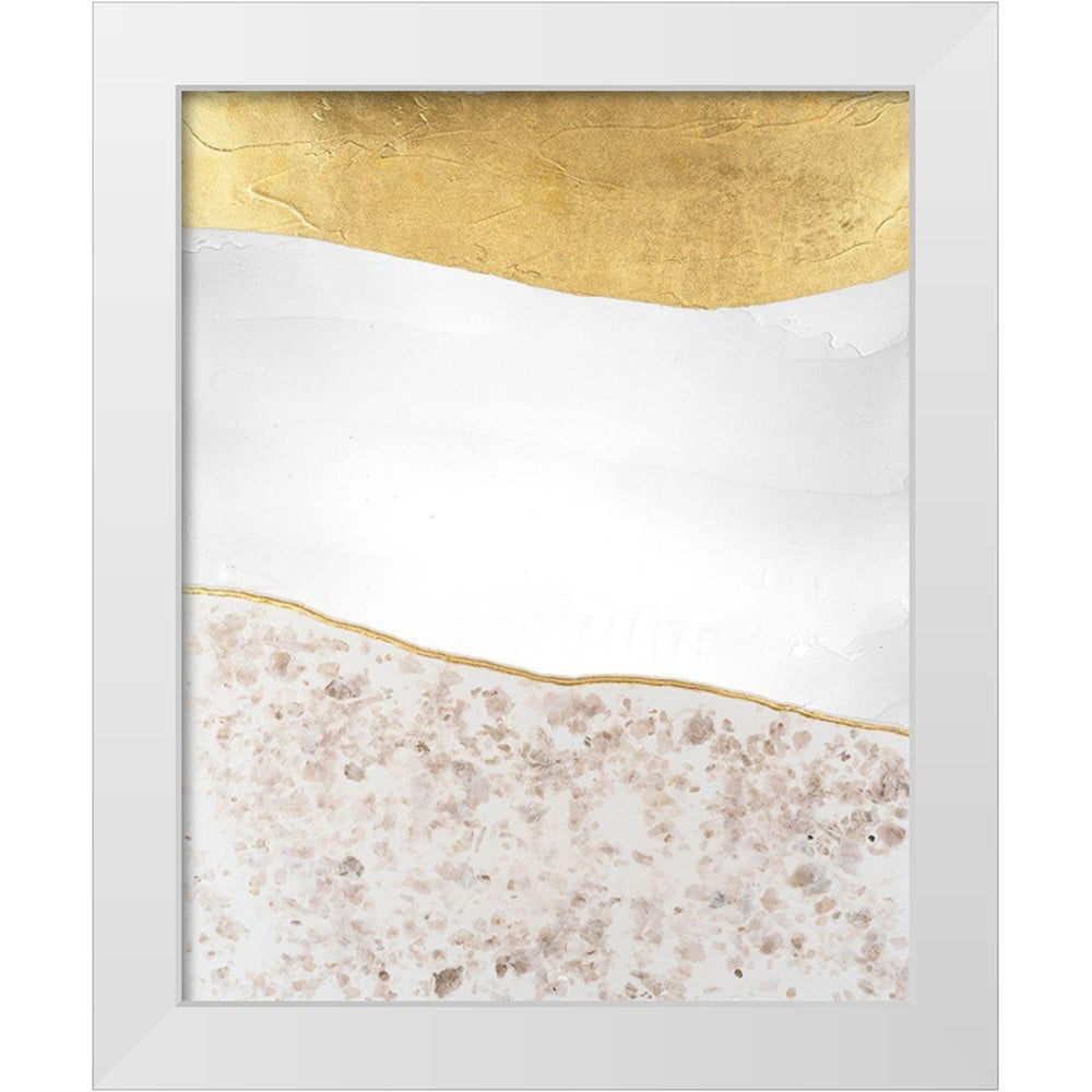 Lam, Vanna 26x32 White Modern Wood Framed Museum Art Print Titled ...