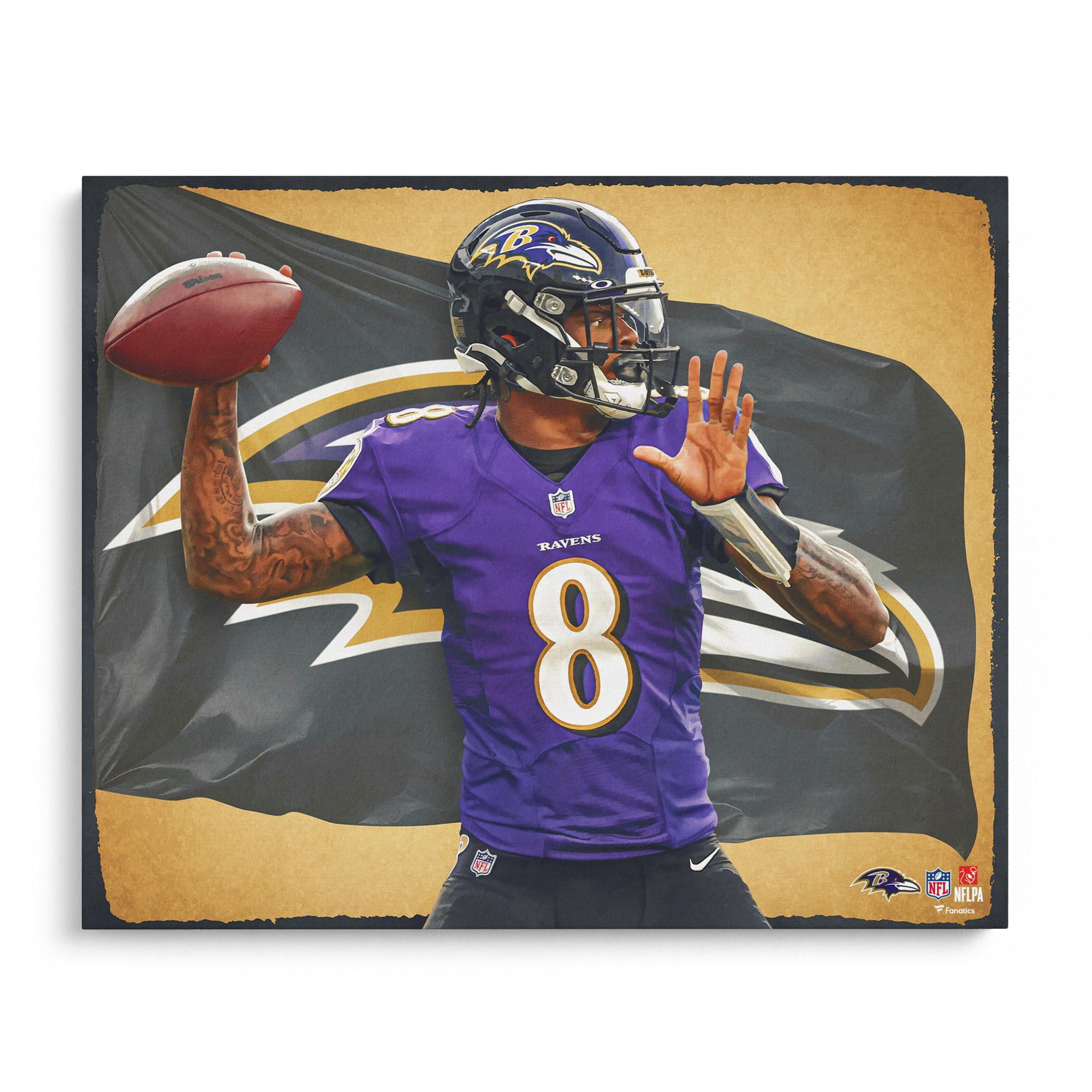 Lamar Jackson Baltimore Ravens Unsigned 16" x 20" Photo Print ...