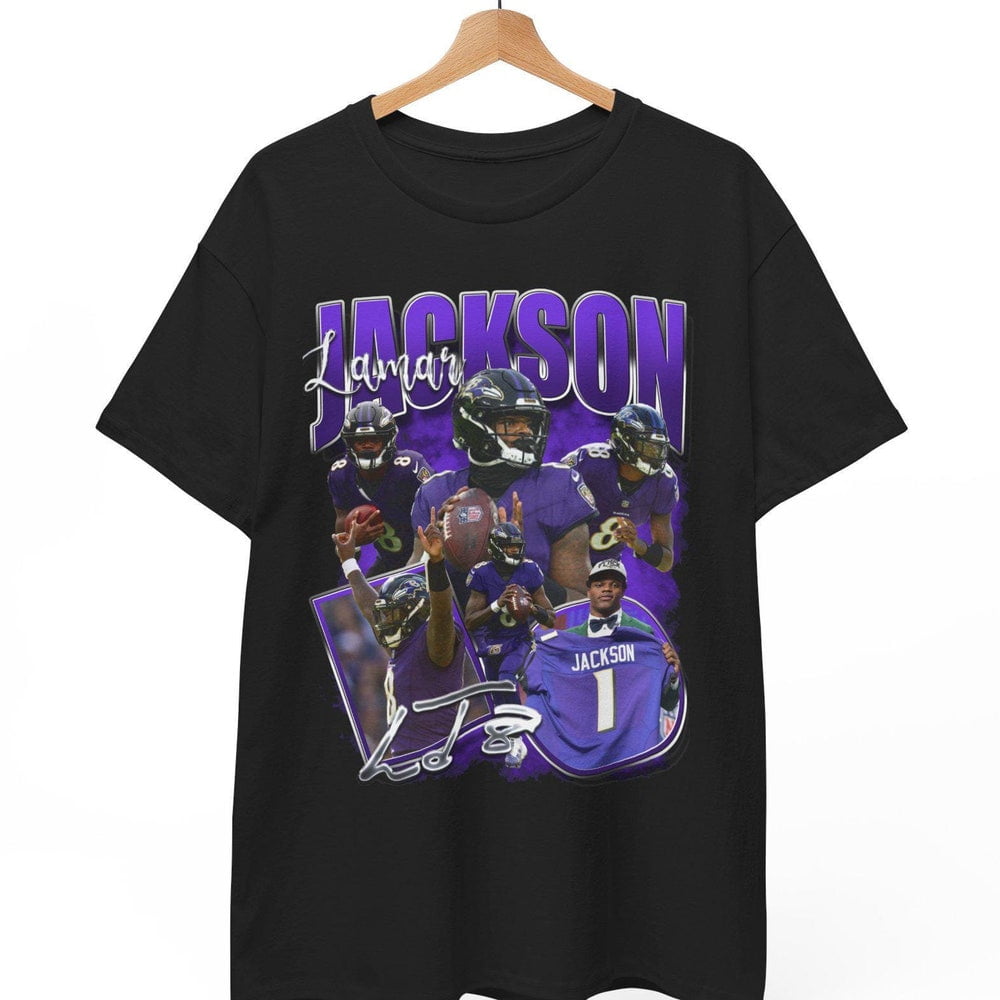 Lamar Jackson v1 Baltimore Ray Lewis Joe Flacco Terrel Suggs Justin ...