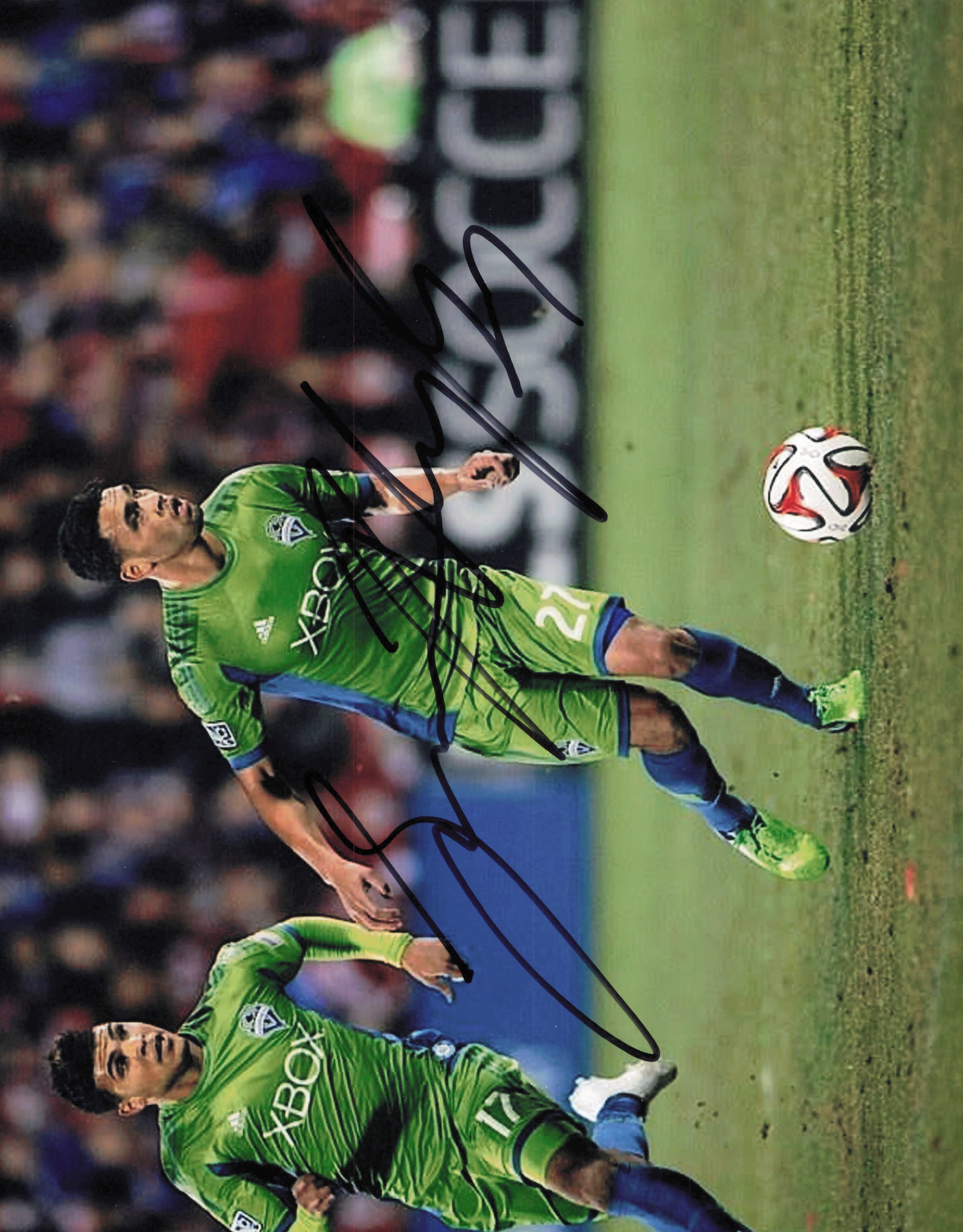 Lamar Neagle Autographed 8x10 Photo Seattle Sounders SKU #244165 ...