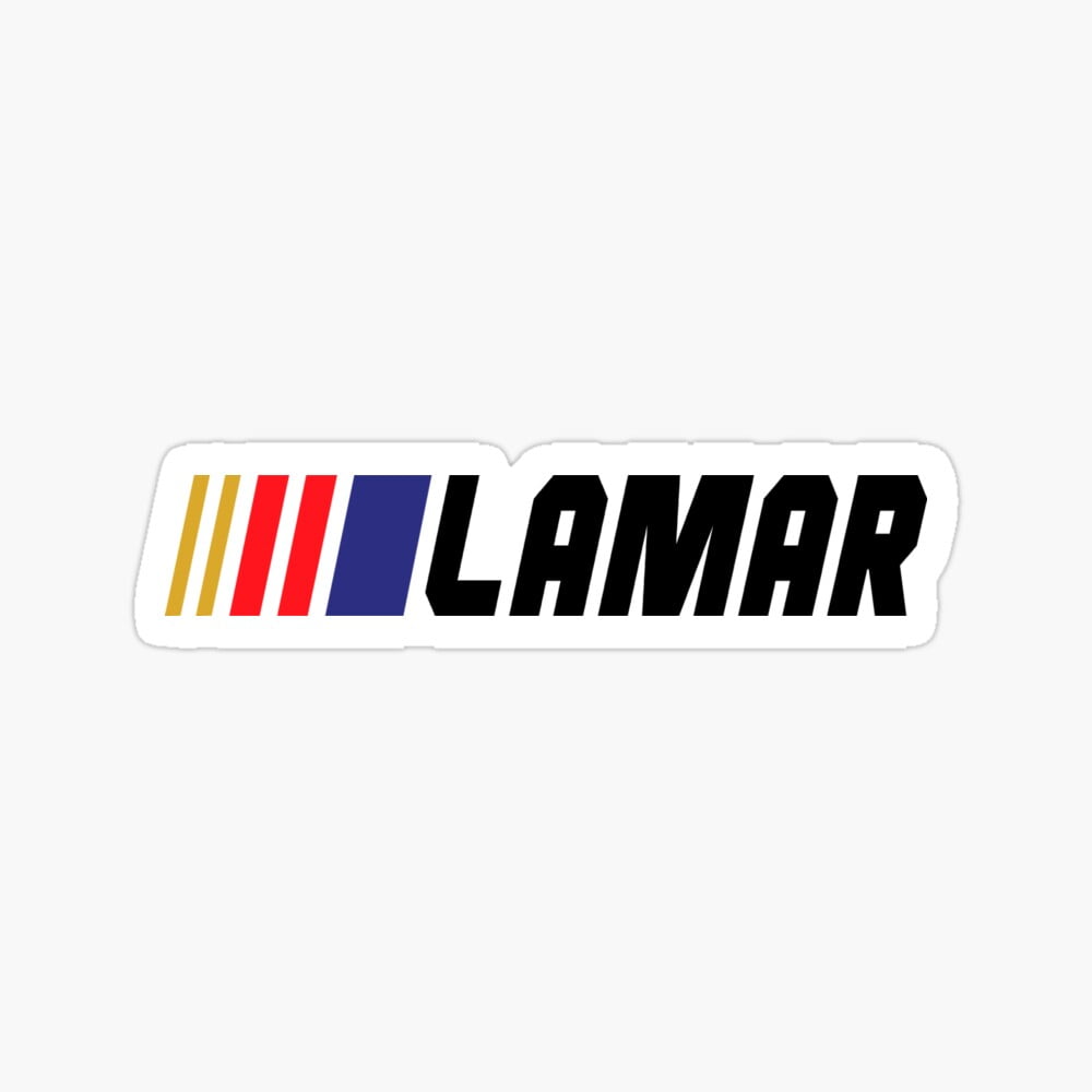 Lamar Sticker Phone Decal Water Bottle Stickers Car Decals, Laptop ...
