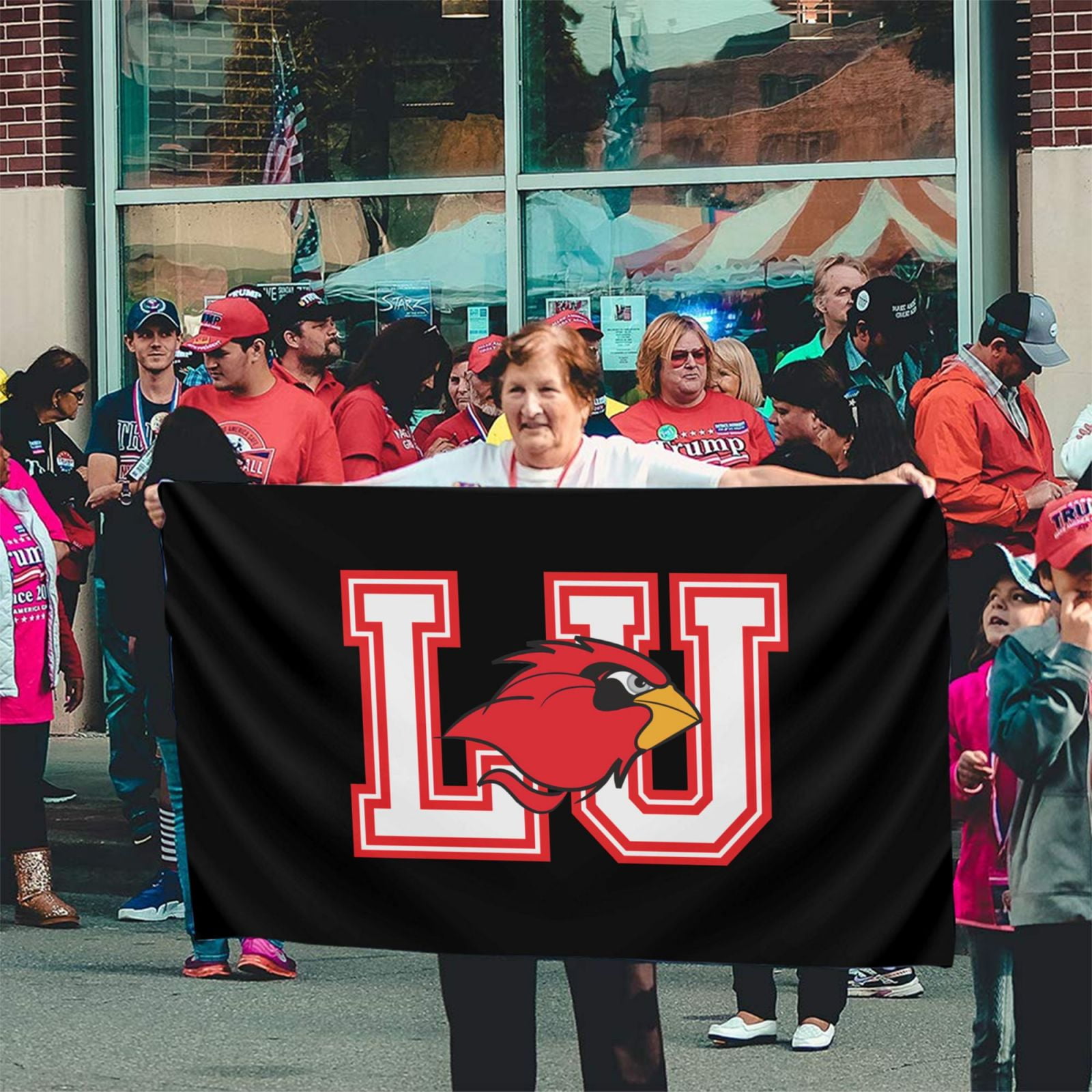 Lamar University Banner Breeze Flag Outdoor Flags Home Flag Garden Flag ...