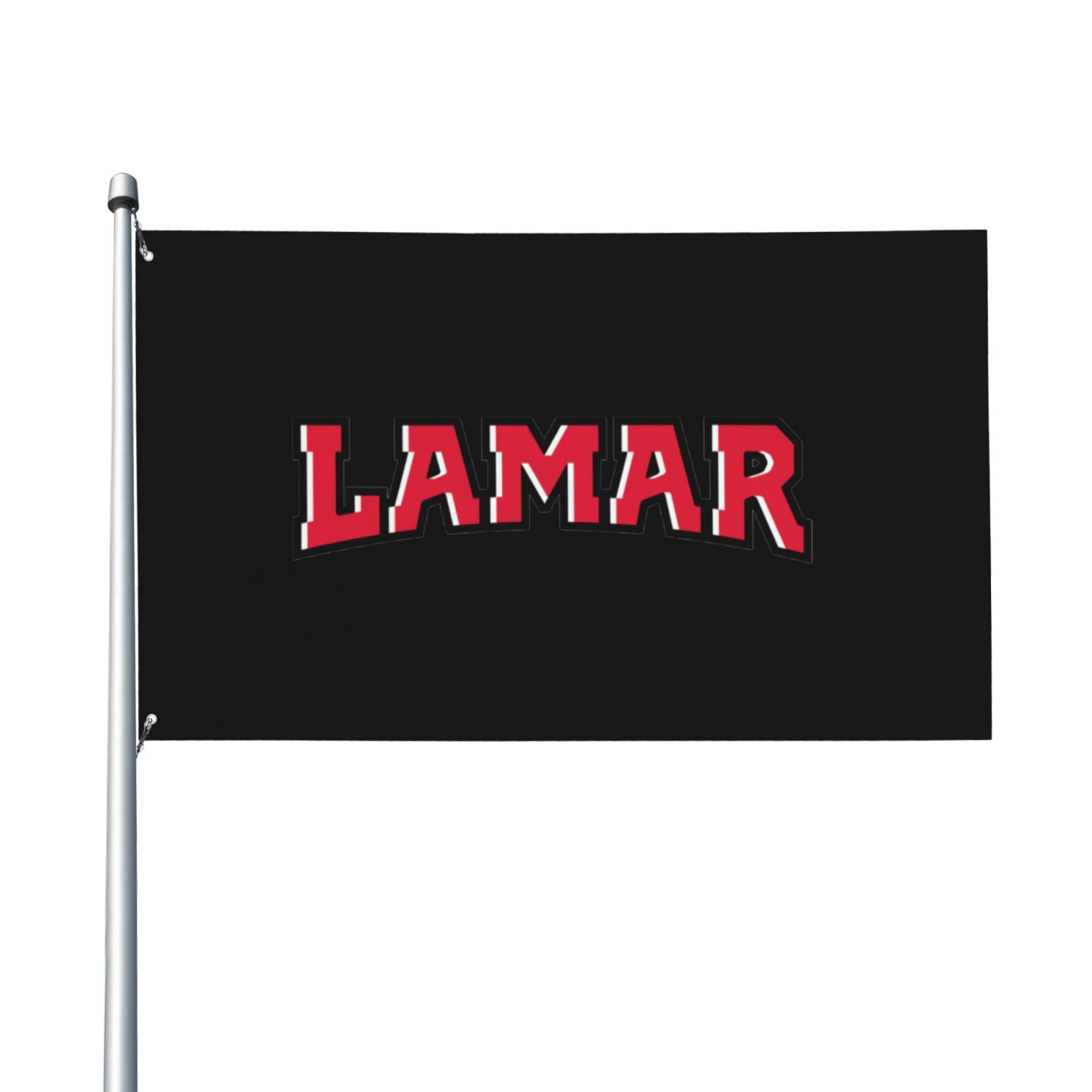 Lamar University Flag 3x5 Outdoor ,Sewn Stripes, Stronger Brass ...