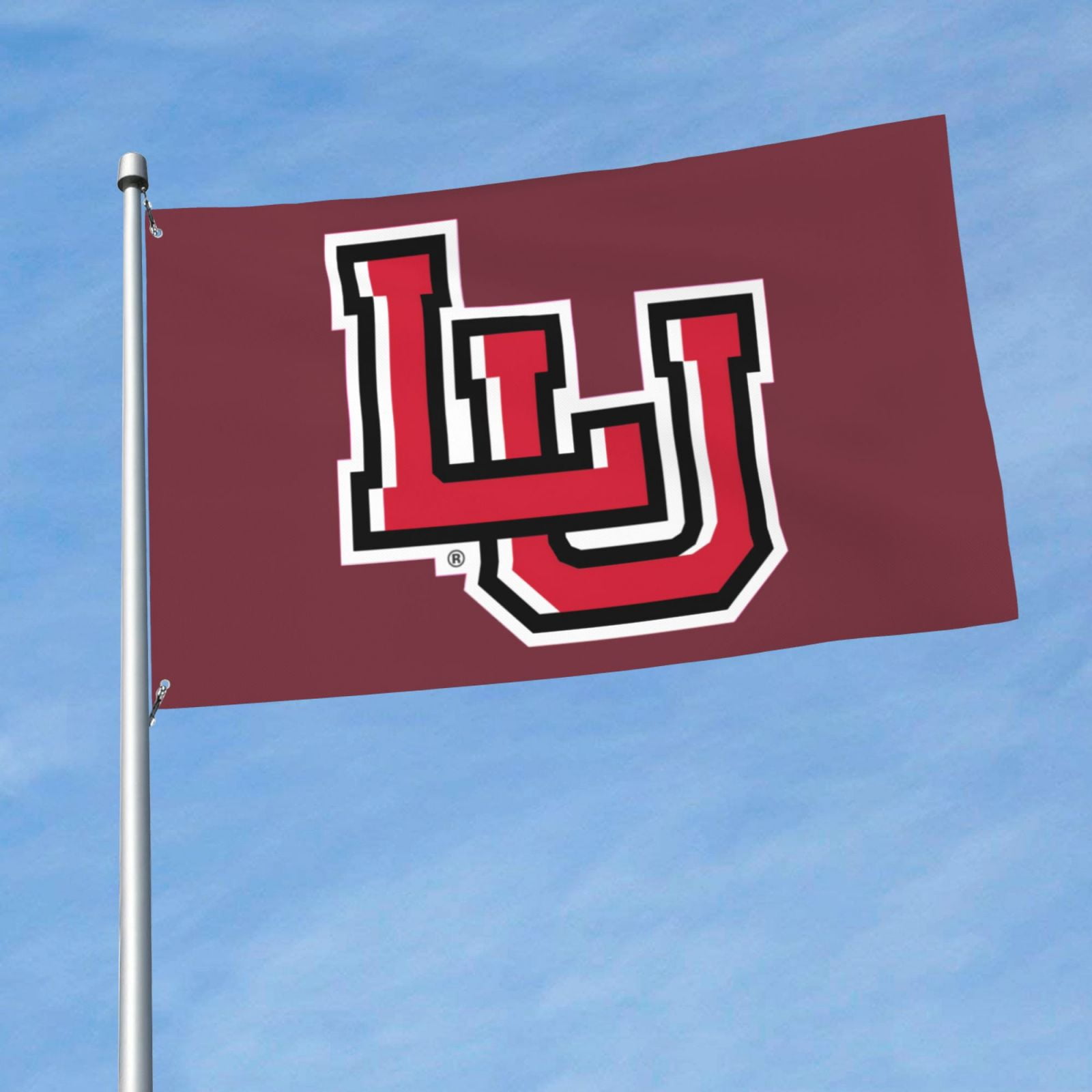 Lamar University Flag 3x5 Outdoor ,Sewn Stripes, Stronger Brass ...