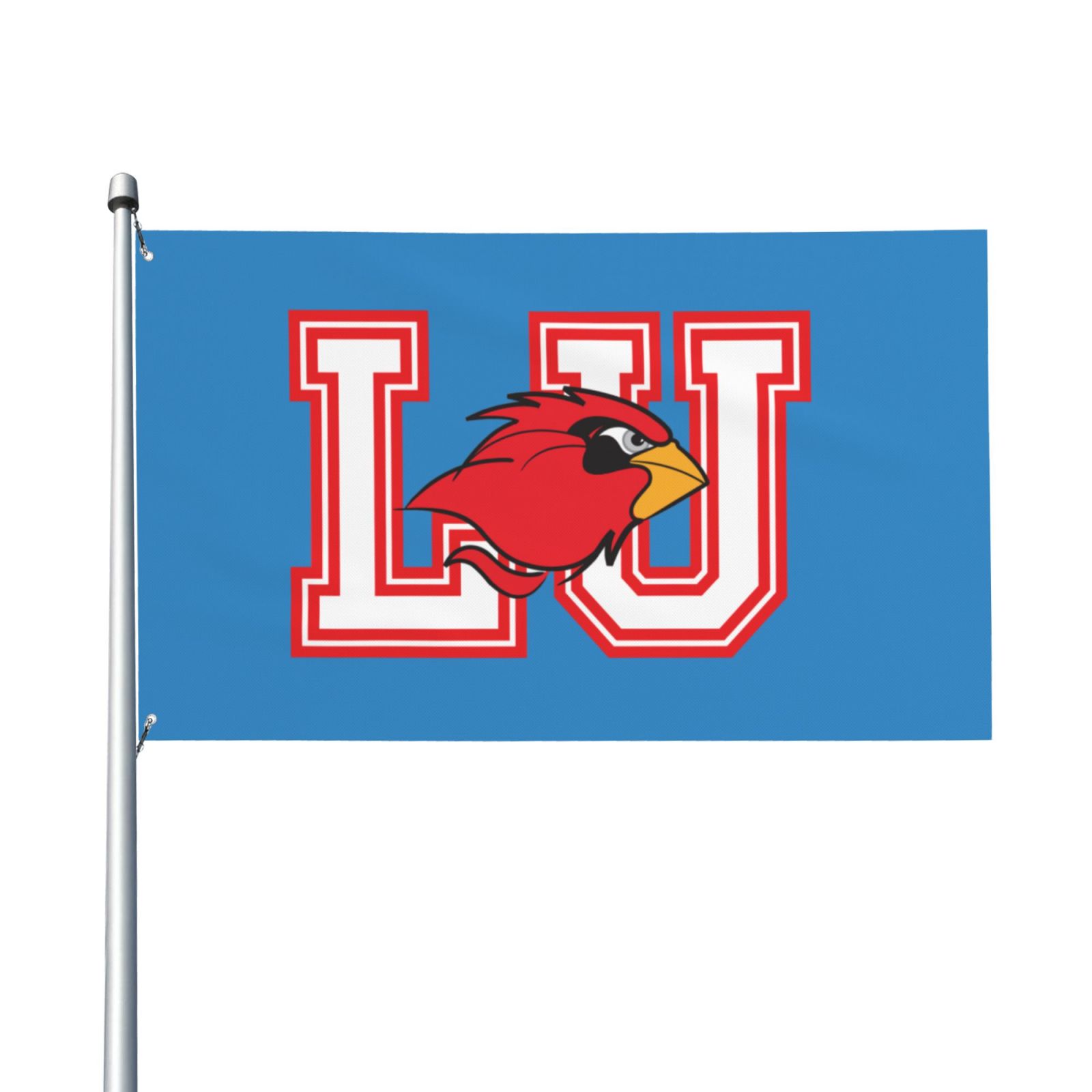 Lamar University Flag 3x5 Outdoor ,Sewn Stripes, Stronger Brass ...