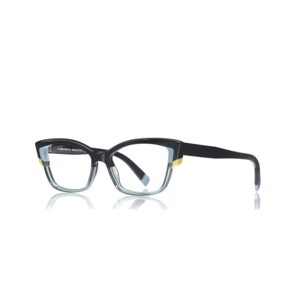 Lamarca Men's Fusioni 170 Bold Rectangular Frame Eyeglasses With ...