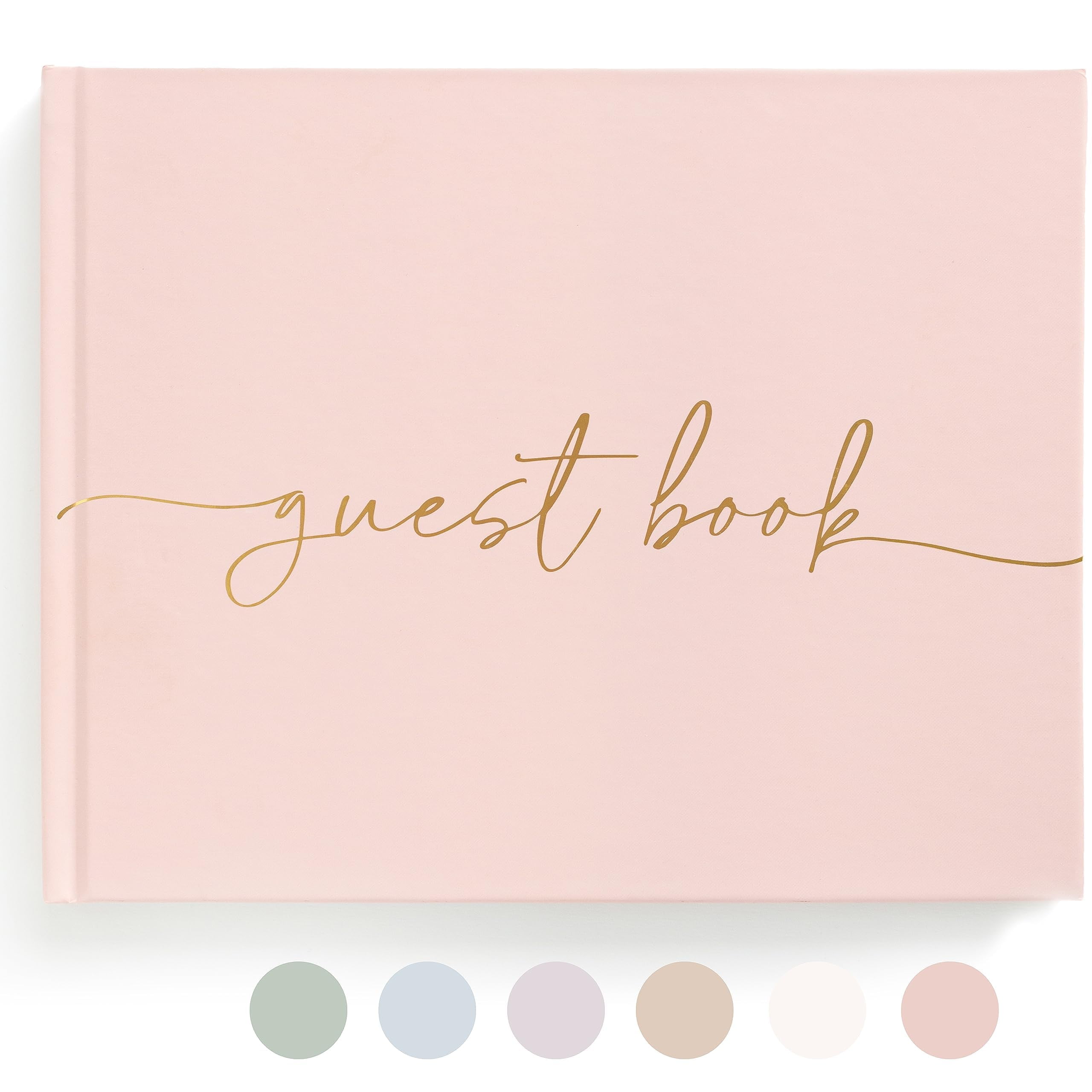 Lamare Elegant Blank Page Wedding Guest Book MHD1- The Perfect Polaroid ...
