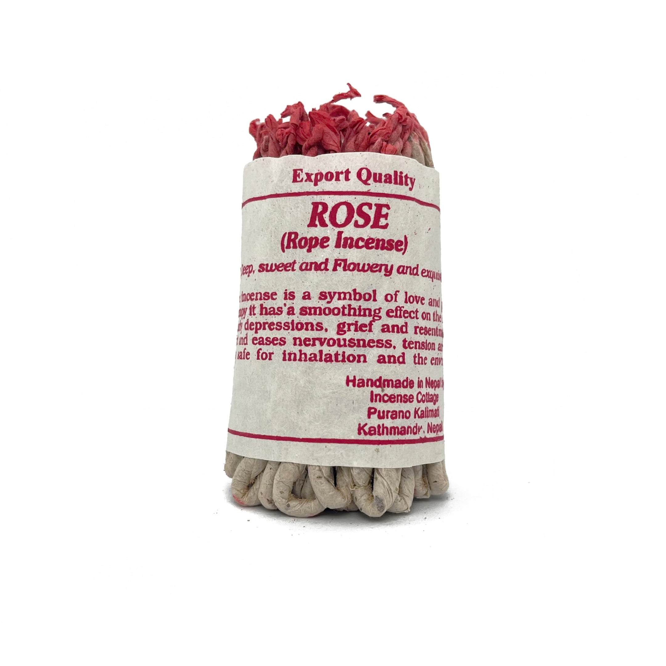 Lamatar1 Natural Rose Rope Incense 1 pack Excellent Home Fragrance Home ...