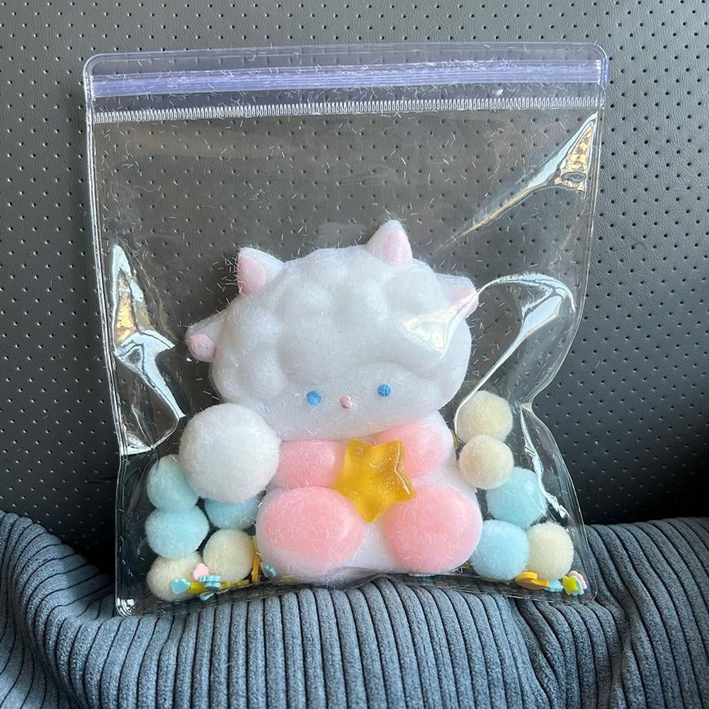 Lamb Cartoon Bear Squeeze Toys Cute Cat Pinch Decompression Toy Sensory ...