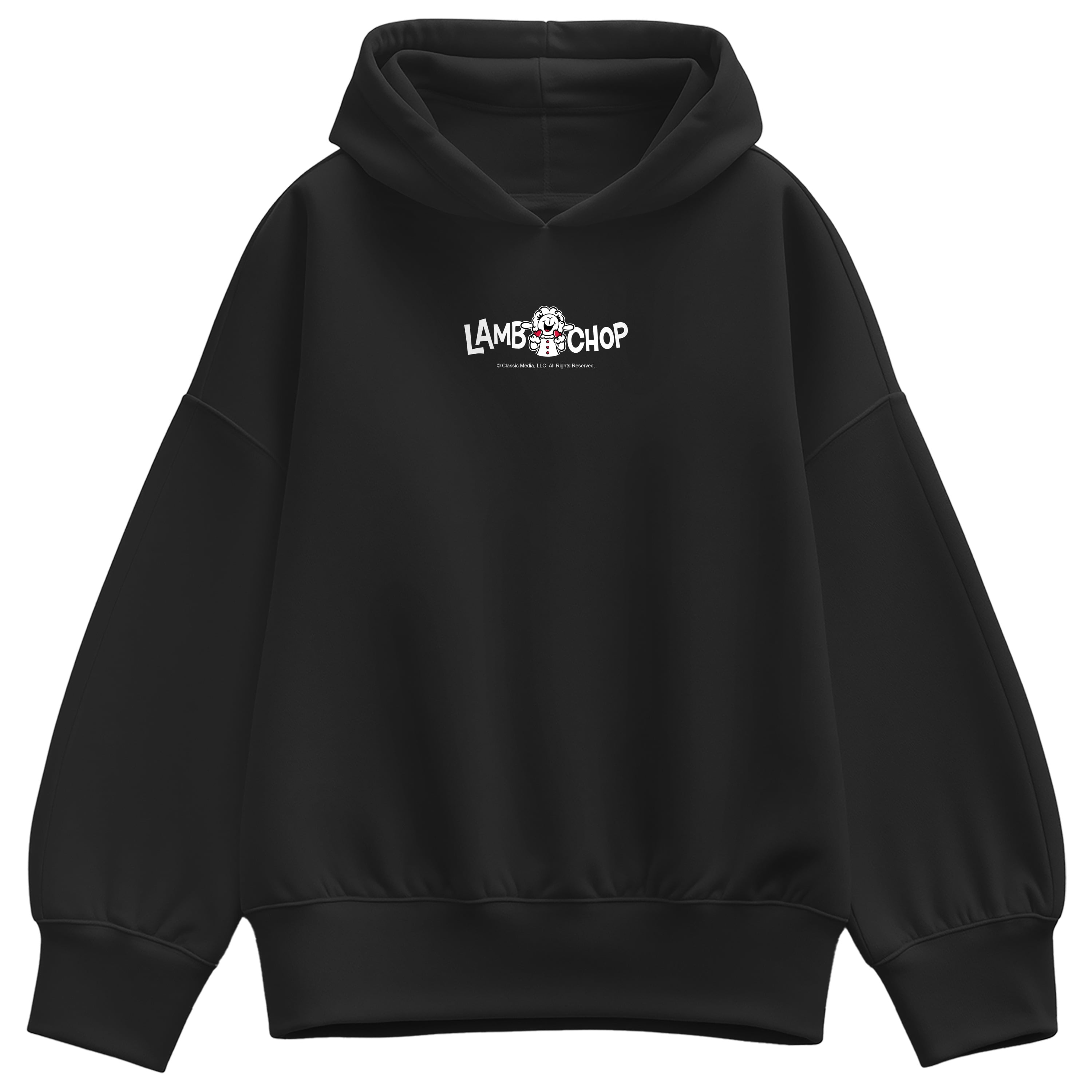 Lamb Chop - Logo - Women's Oversized Fleece Hoodie Sweatshirt - Walmart.com
