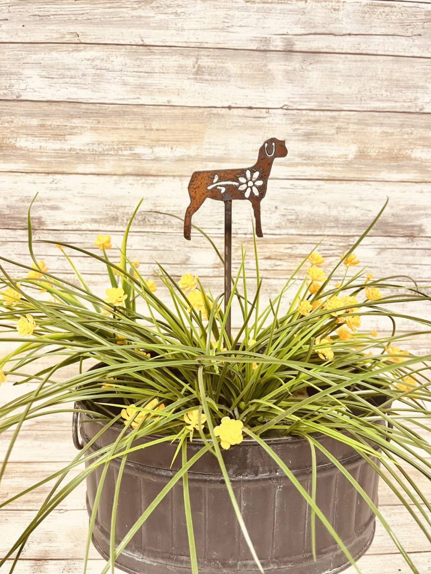 Lamb GARDEN FRIEND Plant Stake - Walmart.com
