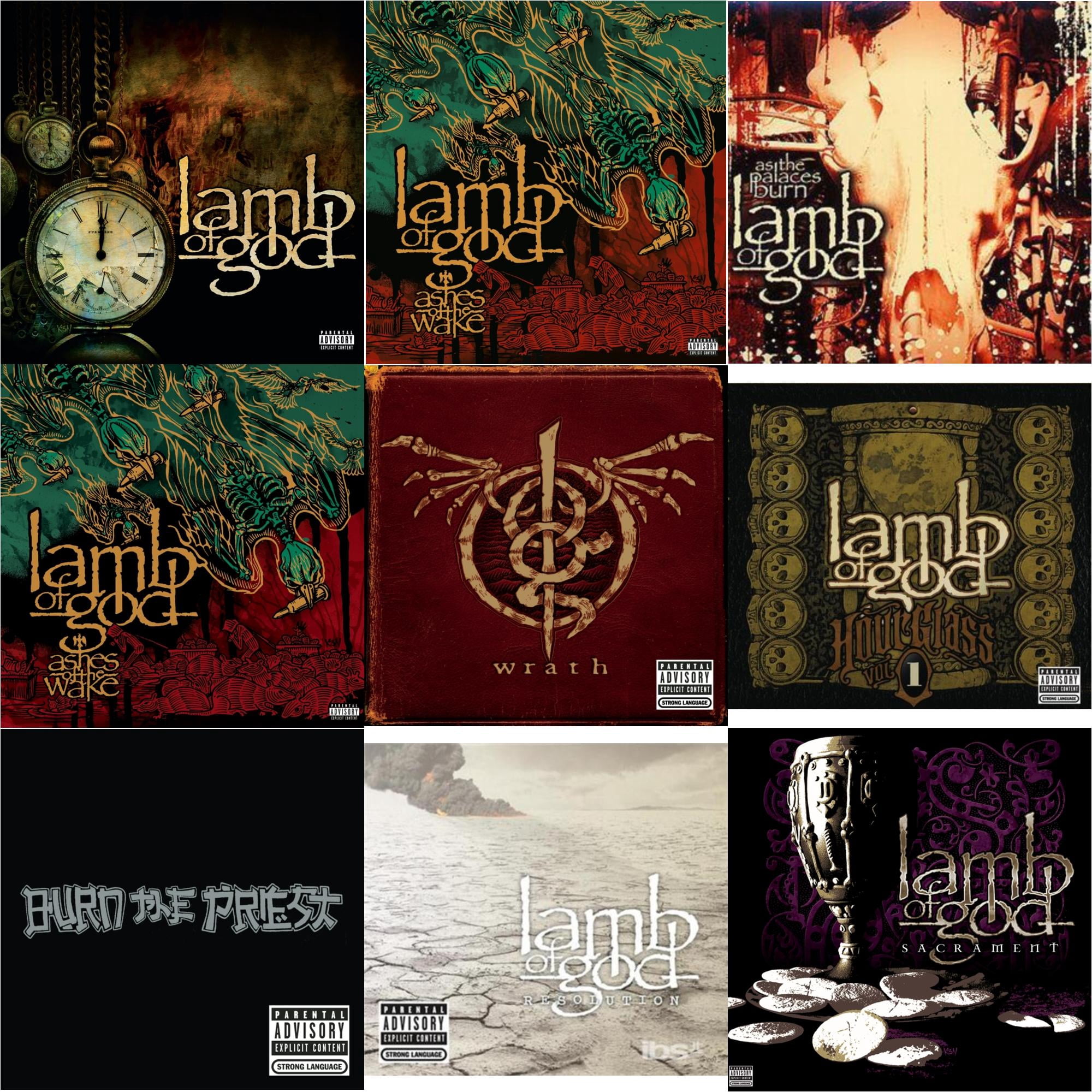 Lamb Of God & Ashes Of The Wake (20Th Anniversary) (2CD) & As The ...