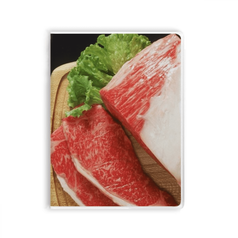 Lamb Leg Raw Meat Food Texture Notebook Gum Cover Diary Soft Cover ...