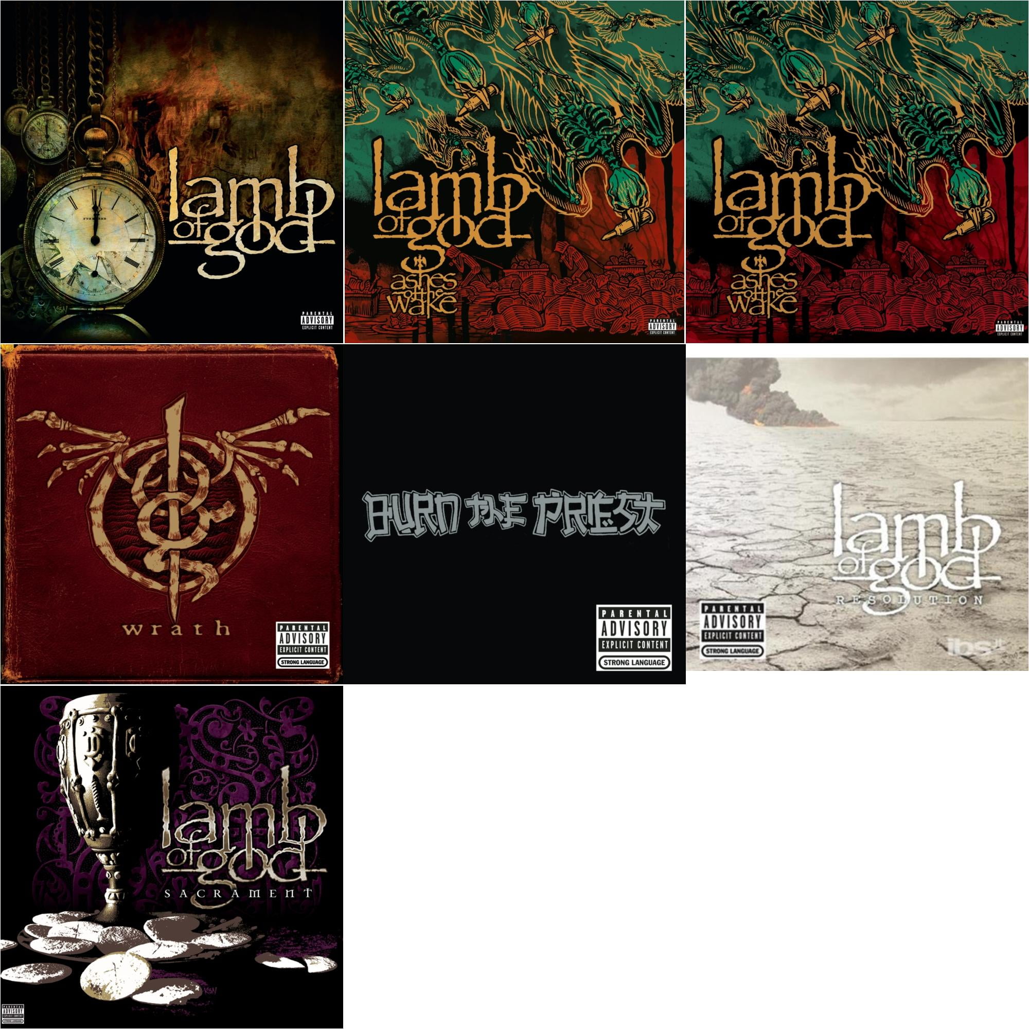 Lamb Of God & Ashes Of The Wake (20Th Anniversary) (2CD) & Ashes Of The ...