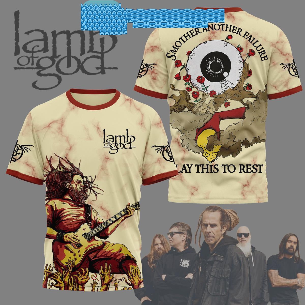 Lamb Of God Smother Another Failure Lay This To Rest Hoodie T-Shirt ...