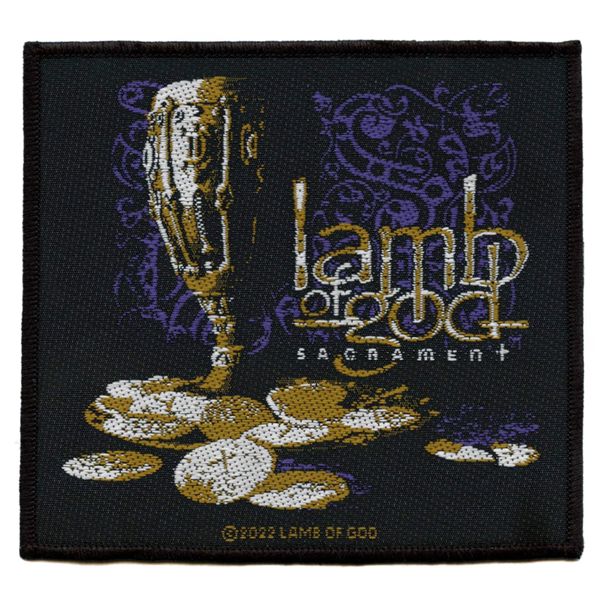 Men's Lamb Of God Sacrament Woven Patch - Walmart.com