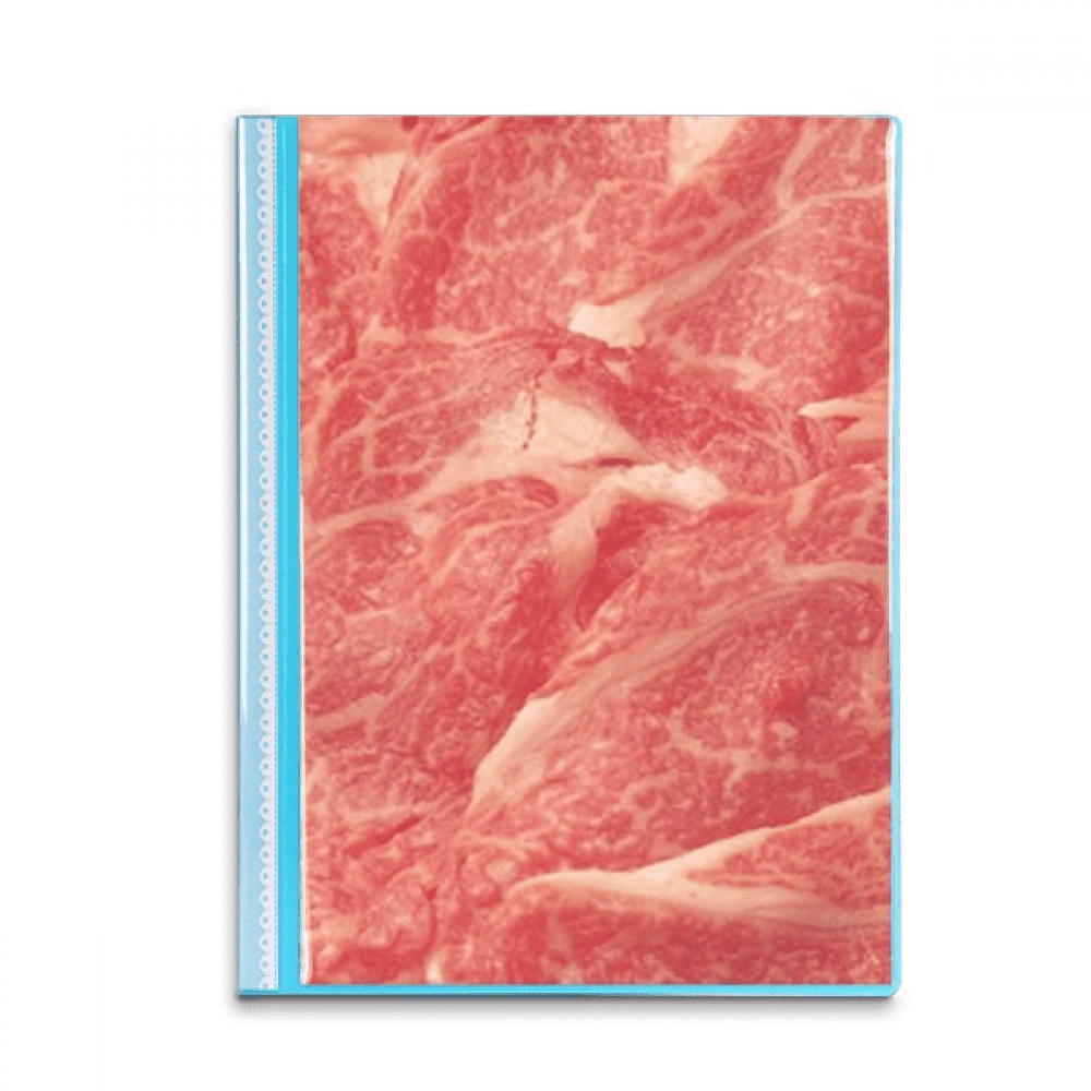 Lamb Rolls Raw Meat Food Texture Book Sheet Protectors Portfolio Binder ...