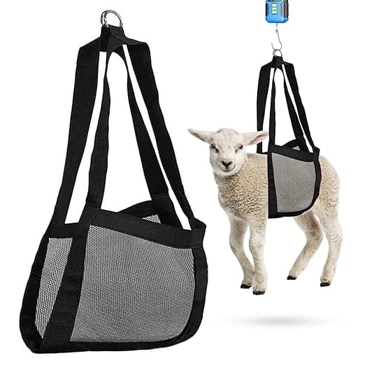 Lamb Sling for Weighing Animals, Calf Scale Hanging Weight Scale Sling ...