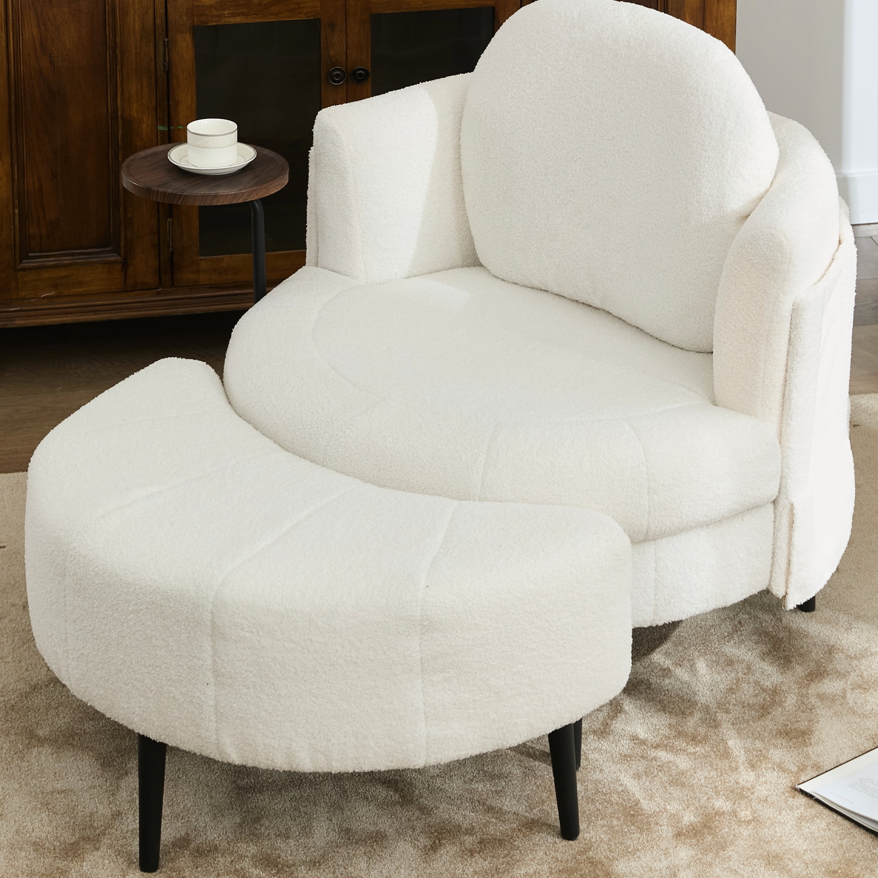 Lamb Velvet, Removable Back - High - density Foam, Wraparound Design ...