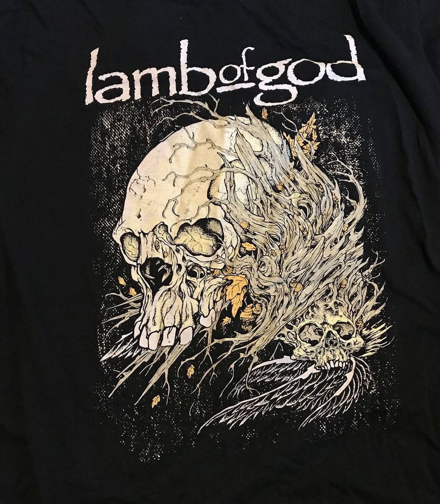 Lamb of God Band World Tour Heavy Cotton Black S-234XL Men Women Tee ...