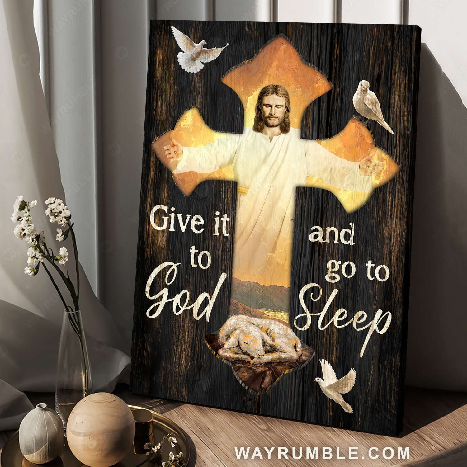 Lamb of God, Dove of peace, Jesus cross, Give it to God - Jesus ...
