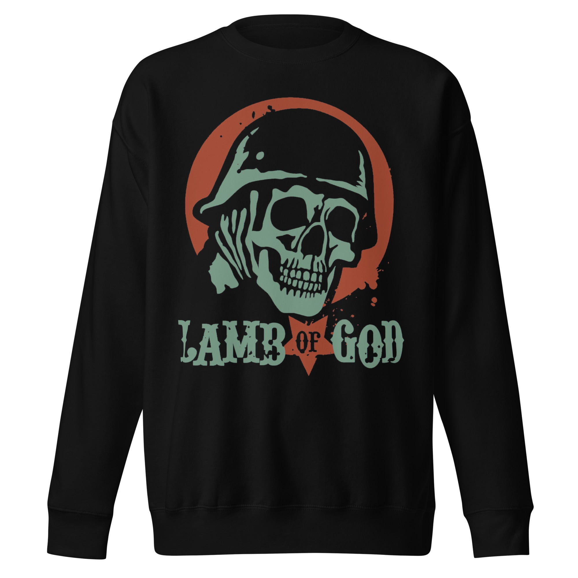 Lamb of God Skeleton Army Jumbo Print Sweatshirt - Walmart.com