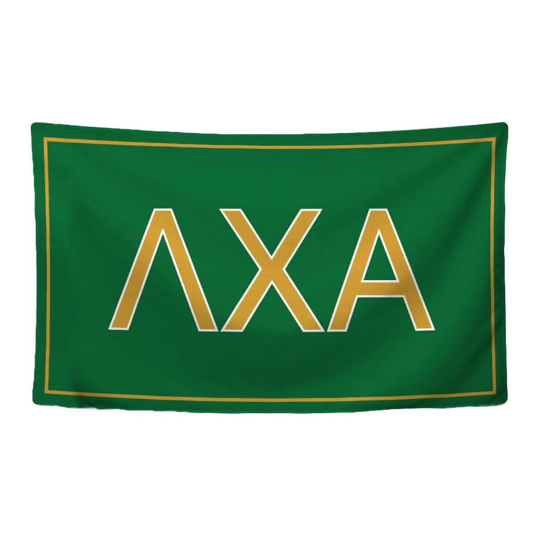 Lambda Chi Alpha Fraternity Greek Letters Flag, Two-Color Design - Walmart.com