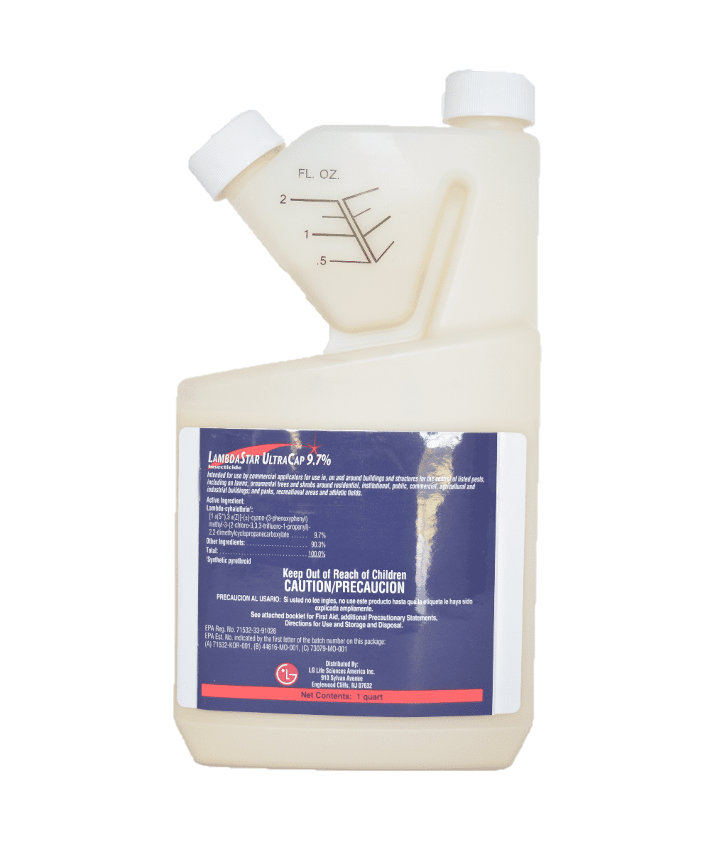 LambdaStar UltraCap 9.7% Insecticide - Fast Knockdown - 32 fl oz Bottle ...