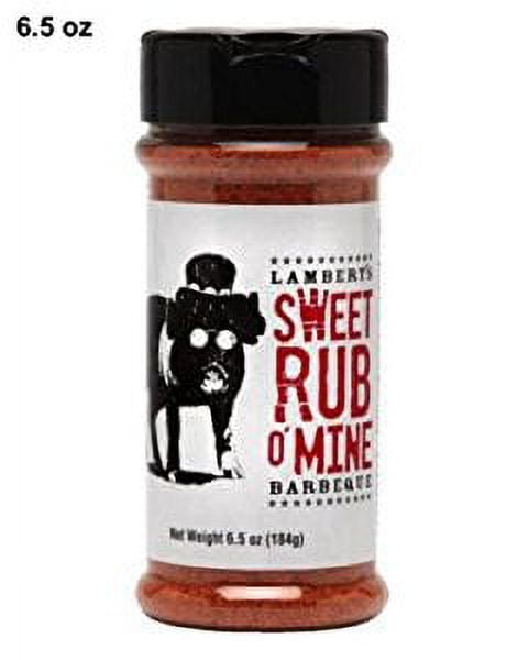 Lambert's Sweet Rub O' Mine, Memphis Style BBQ Seasoning Dry Rub (12.5 ...