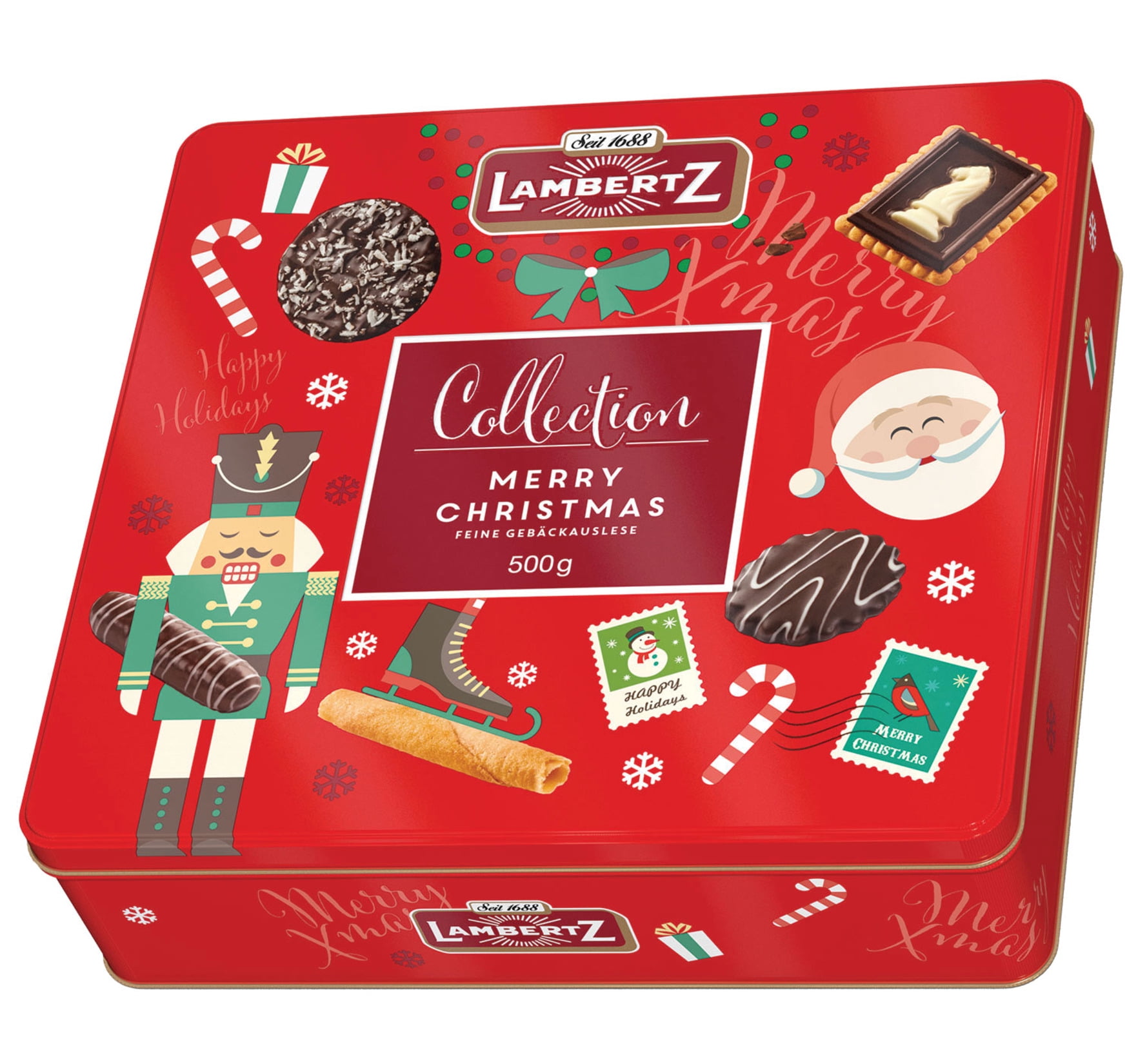 Lambertz Assorted Chocolate Cookies, 500g - Walmart.com