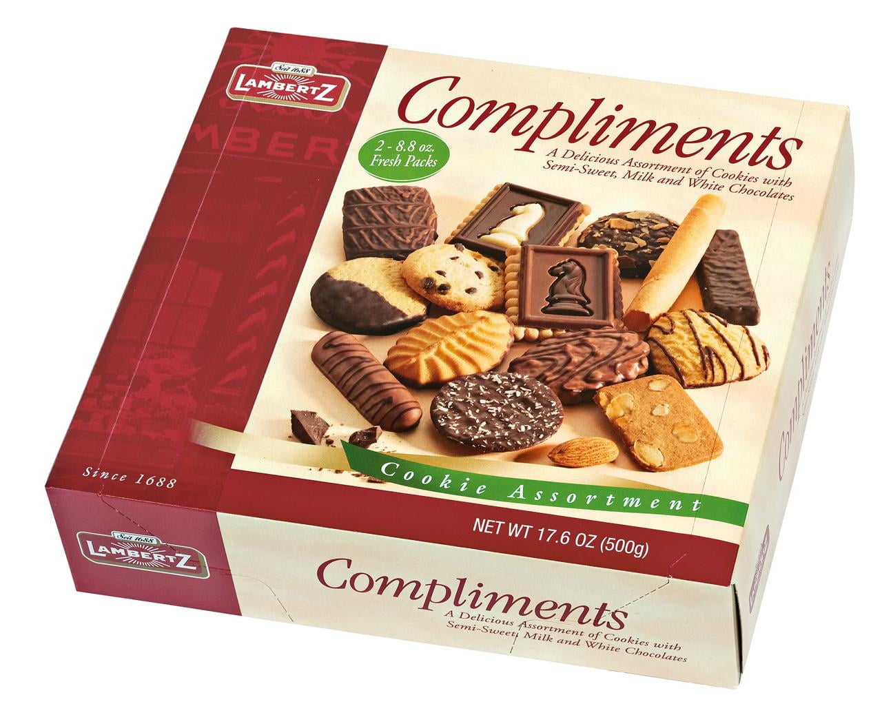 Lambertz Compliments Cookie Assortment, 17.6oz box - Walmart.com
