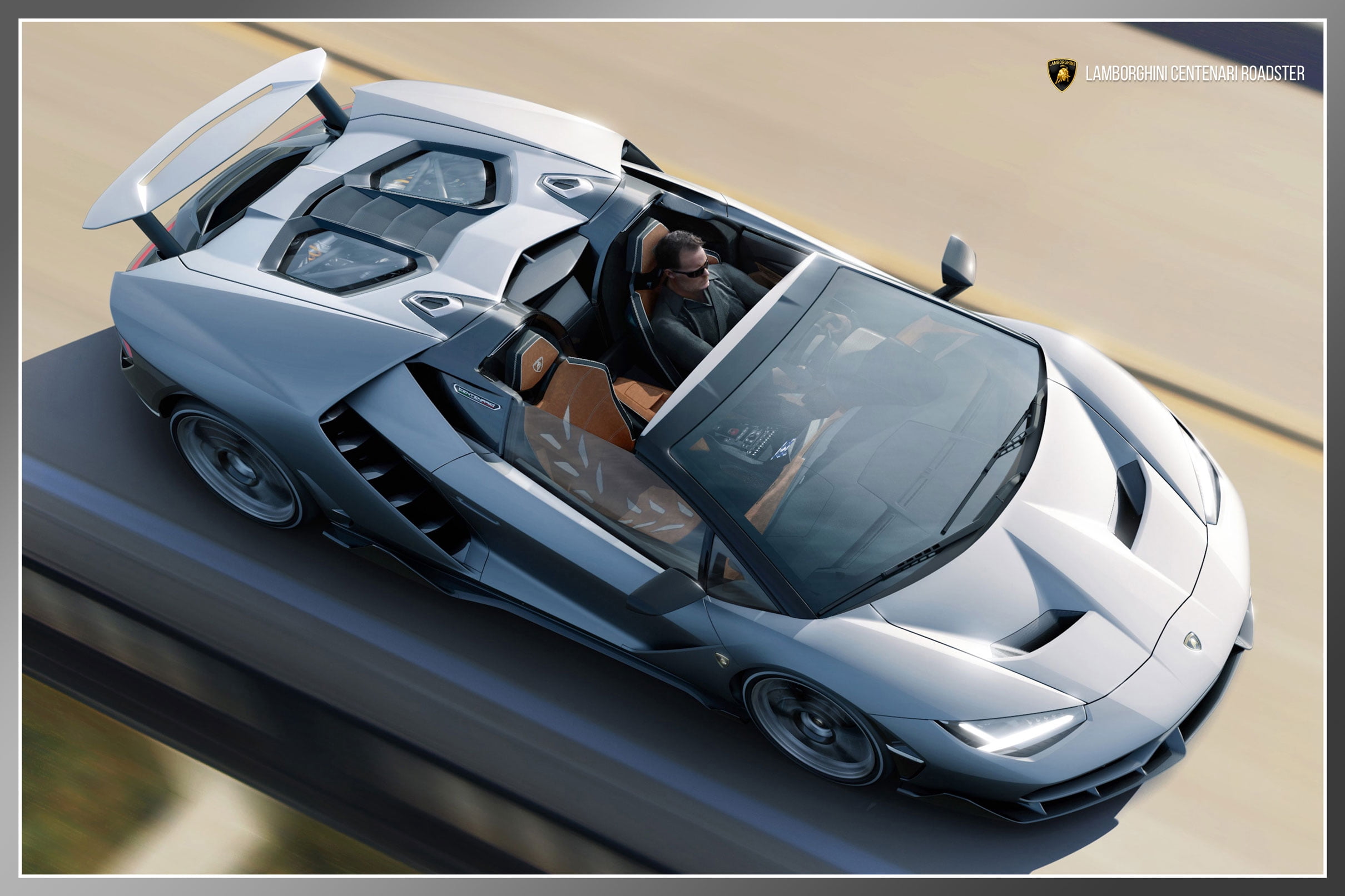 Lamborghini 24"x36" Photographic Print Poster Luxury Cars Centenario ...