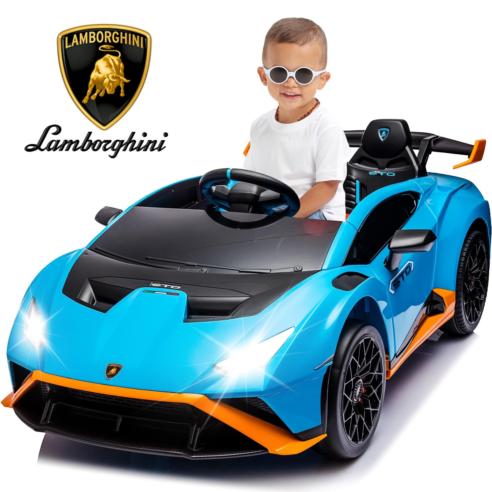 Lamborghini 24V Ride on Car Toy for Boys and Girls Electric Vehicle ...