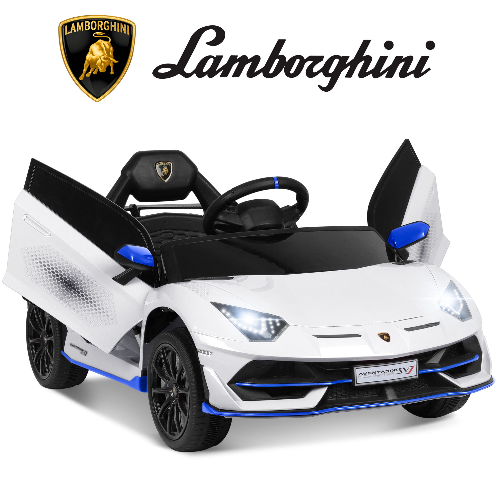 Lamborghini Xago 24V Electric Ride on Car, Remote Control, Music ...