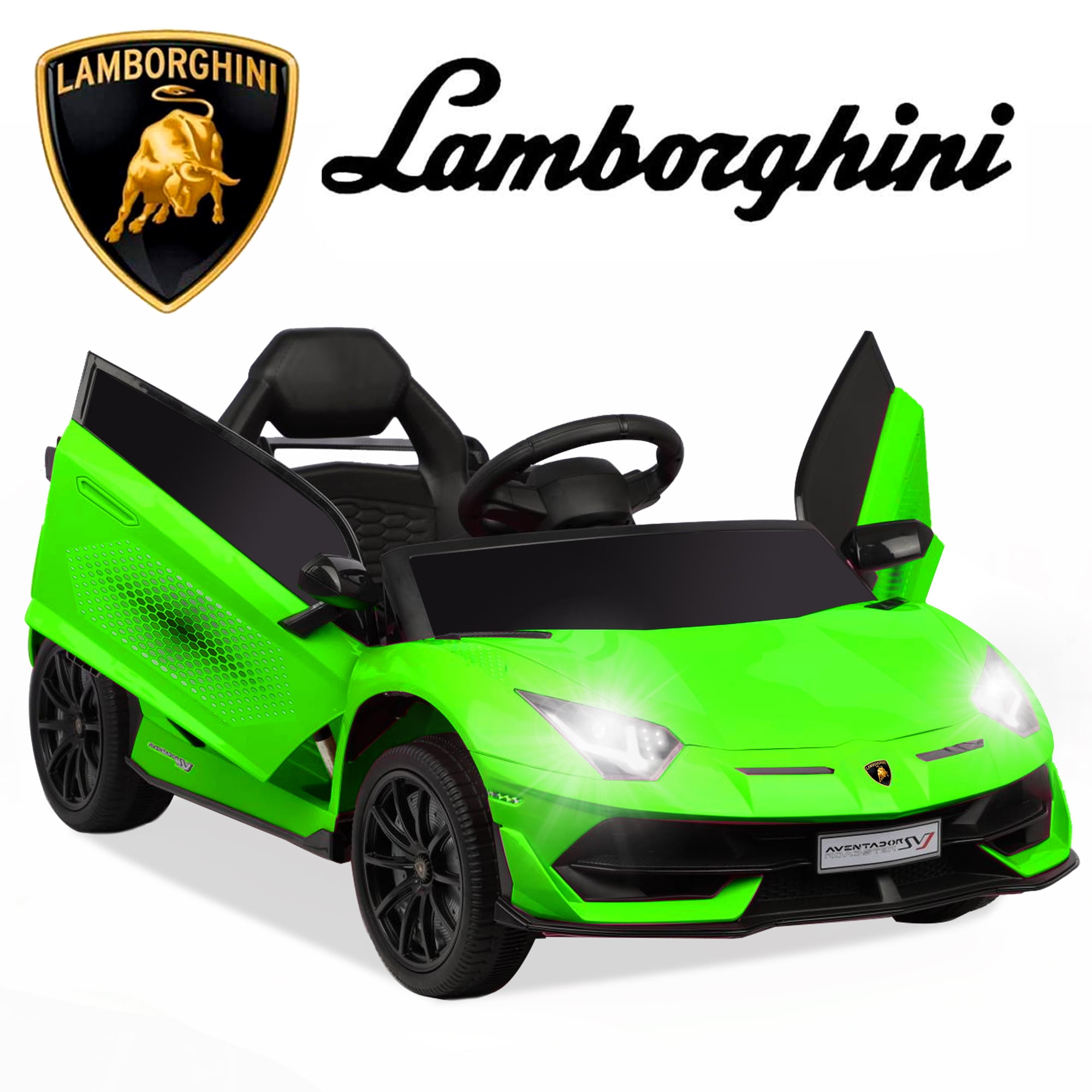 Lamborghini 24V Ride on Sports Car with Remote Control, Licensed ...
