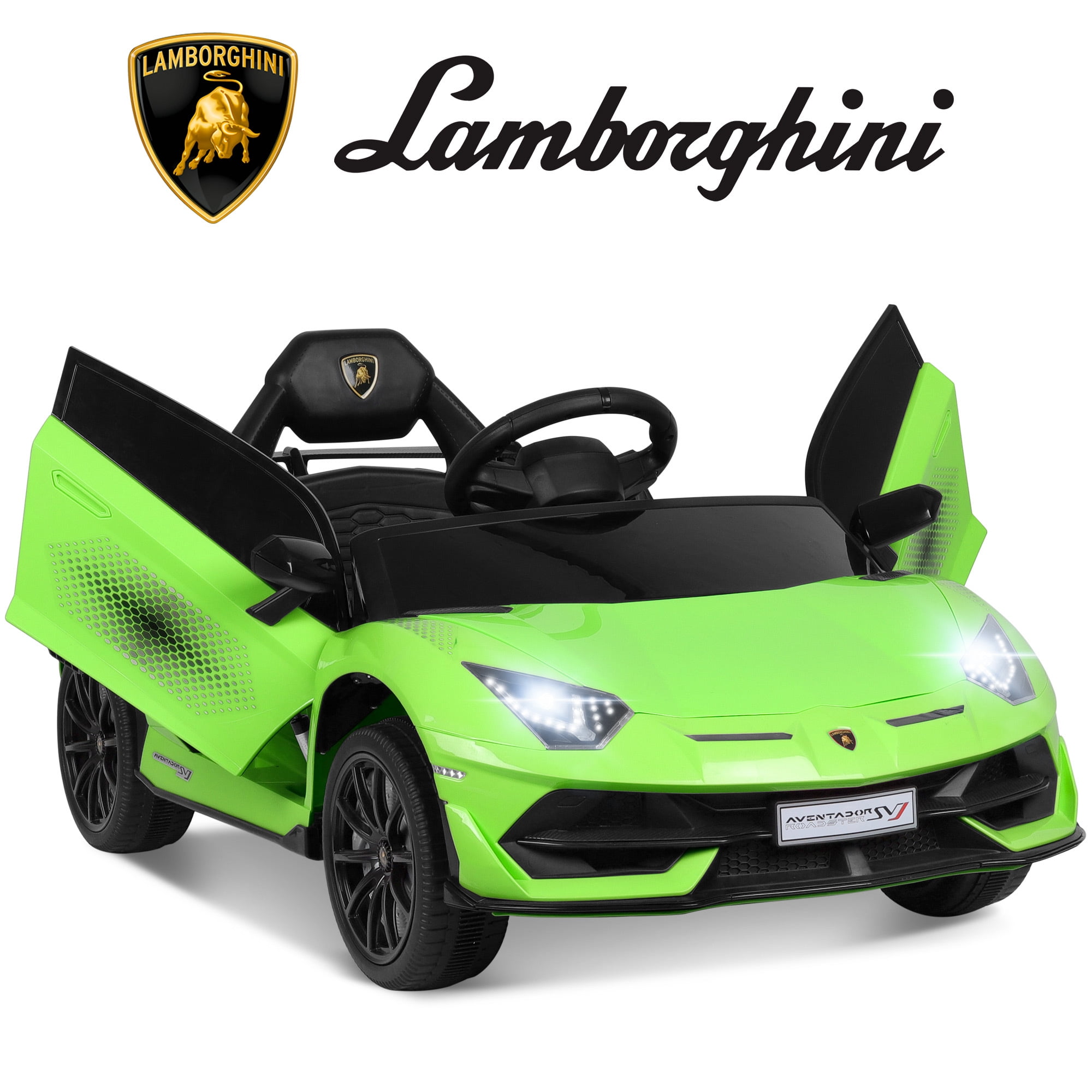 Lamborghini 24V Ride on Sports Car with Remote Control, Licensed ...