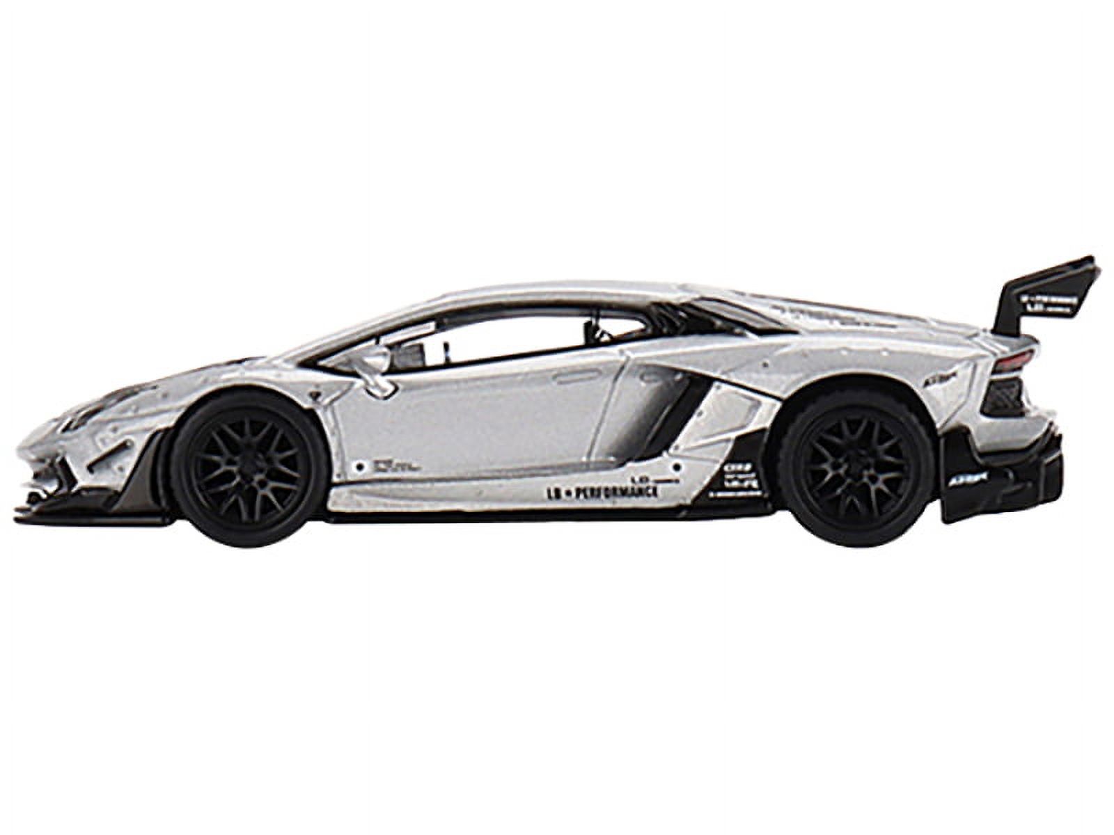 Lamborghini Aventador LB WORKS Matt Silver with Carbon Hood Limited ...