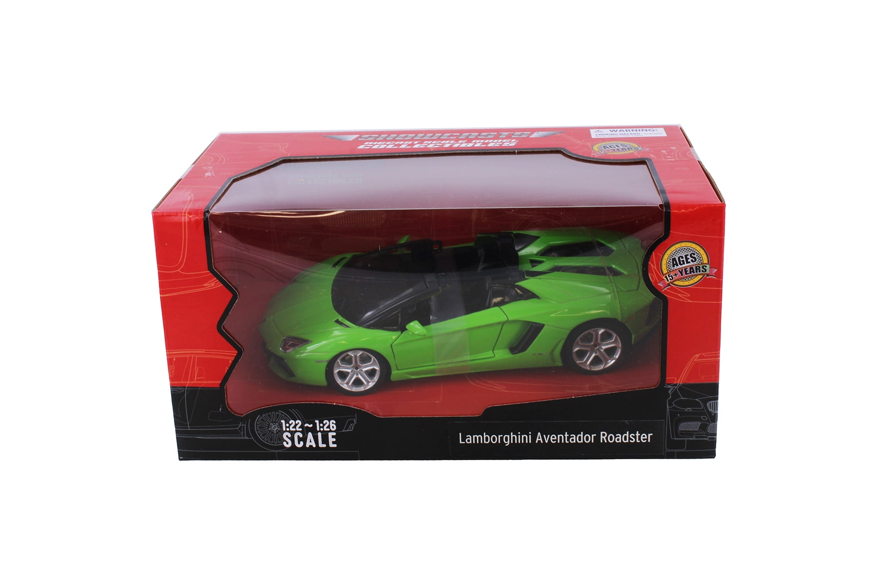 Lamborghini Aventador LP700-4 Roadster, Green - Showcasts 68274GN - 1/ ...