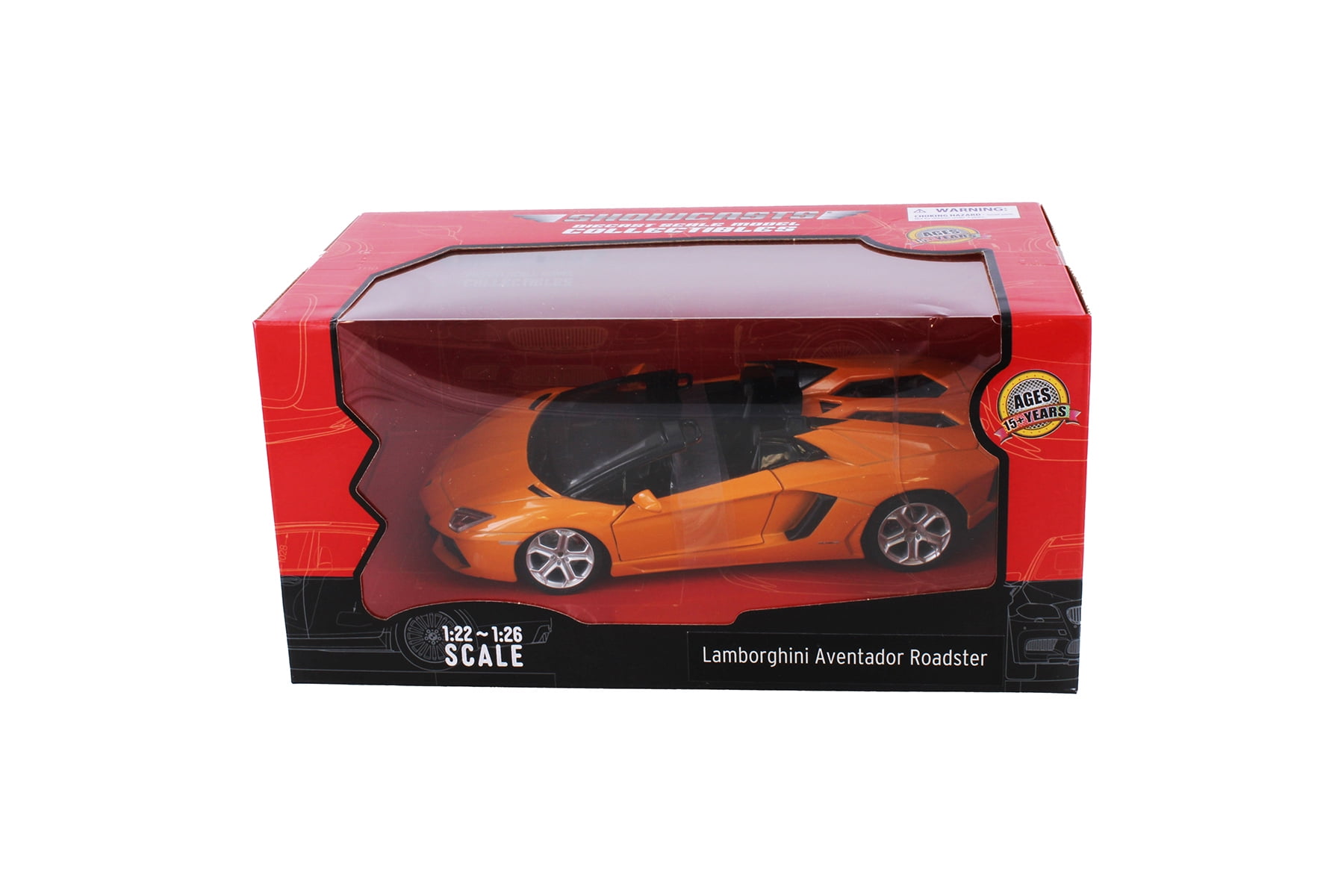 Lamborghini Aventador LP700-4 Roadster, Orange - Showcasts 68274OR - 1/ ...