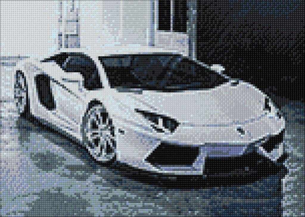 Lamborghini CS254 15.75 x 11.81 inches Diamond Painting Kit - Walmart.com